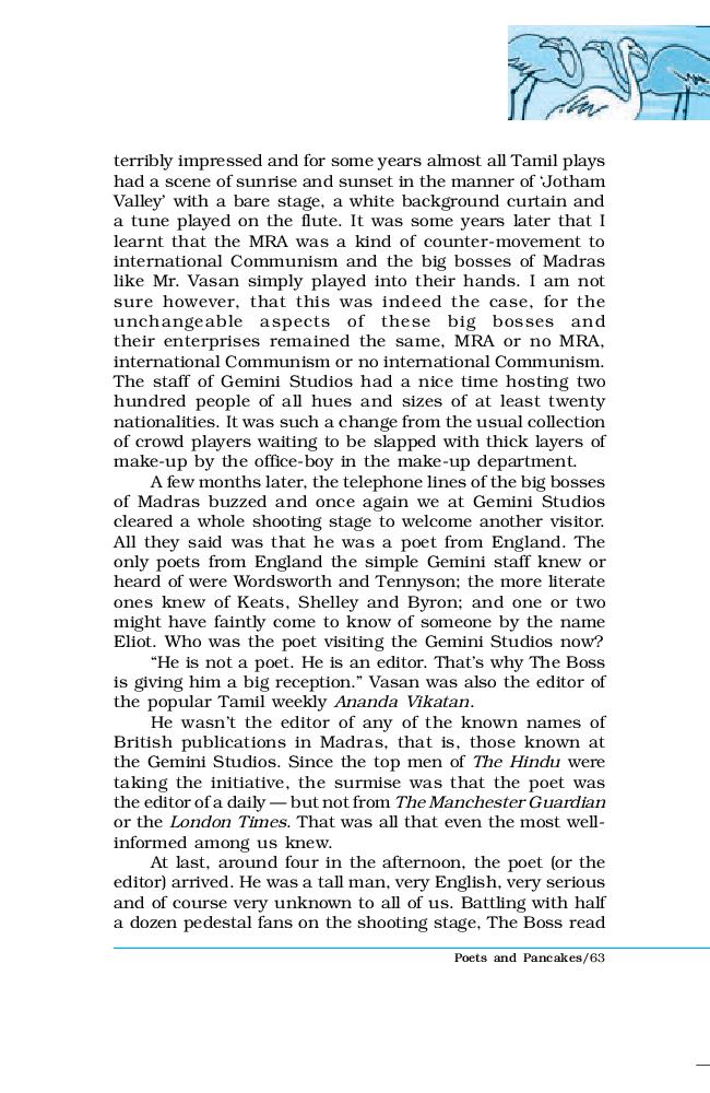 NCERT Book Class 12 English Chapter 6 Poets And Pancakes PDF NCERT Book Class 12 English Chapter 6 Poets And Pancakes PDF