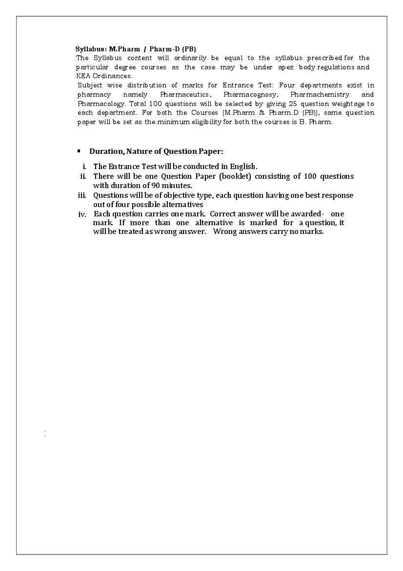 Karnataka M Pharm Pharm D Syllabus 2021 karnataka-m-pharm-pharm-d-syllabus-2021