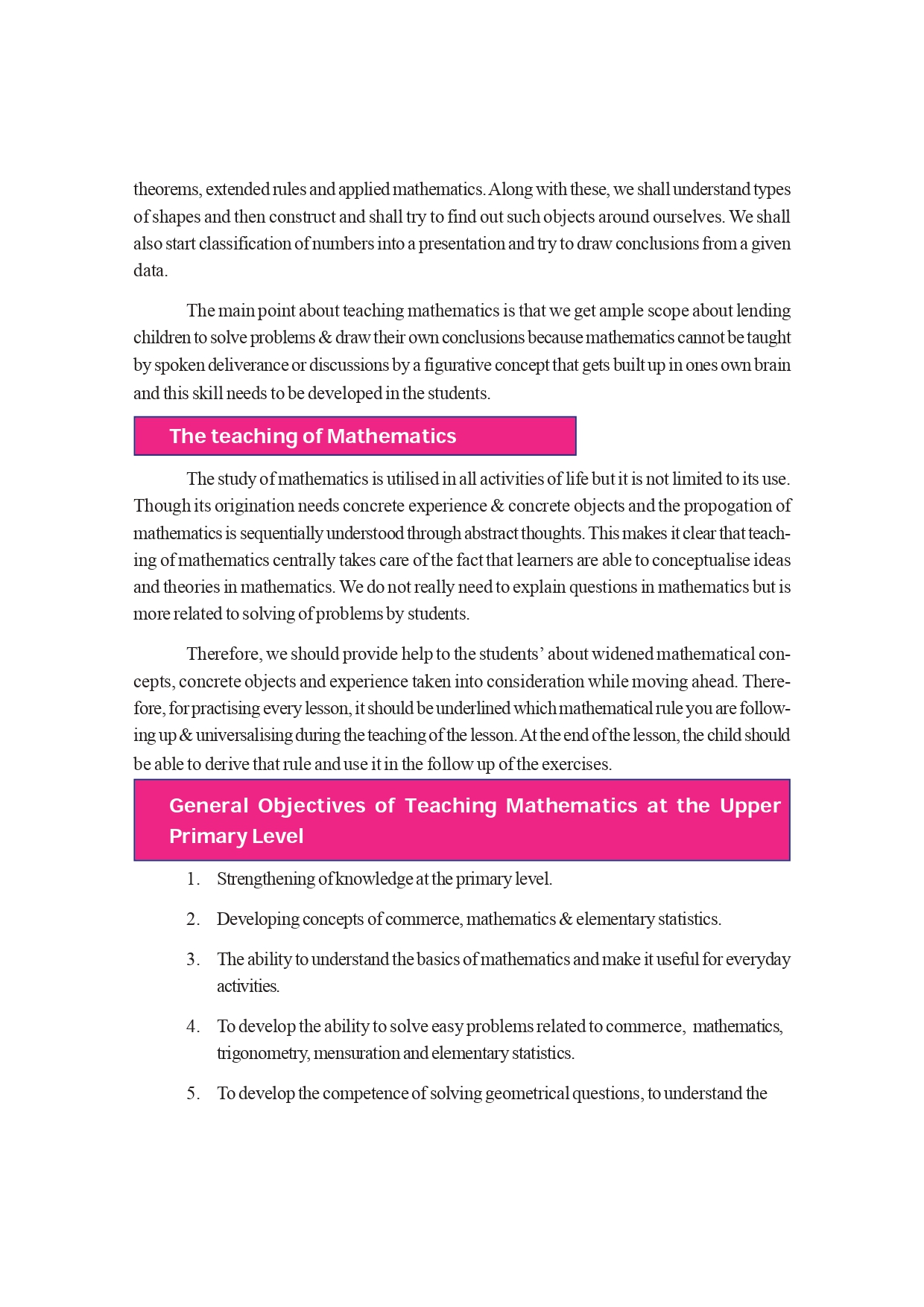 CG Board Class 6 Maths Book PDF Download Chhattisgarh Board Textbook