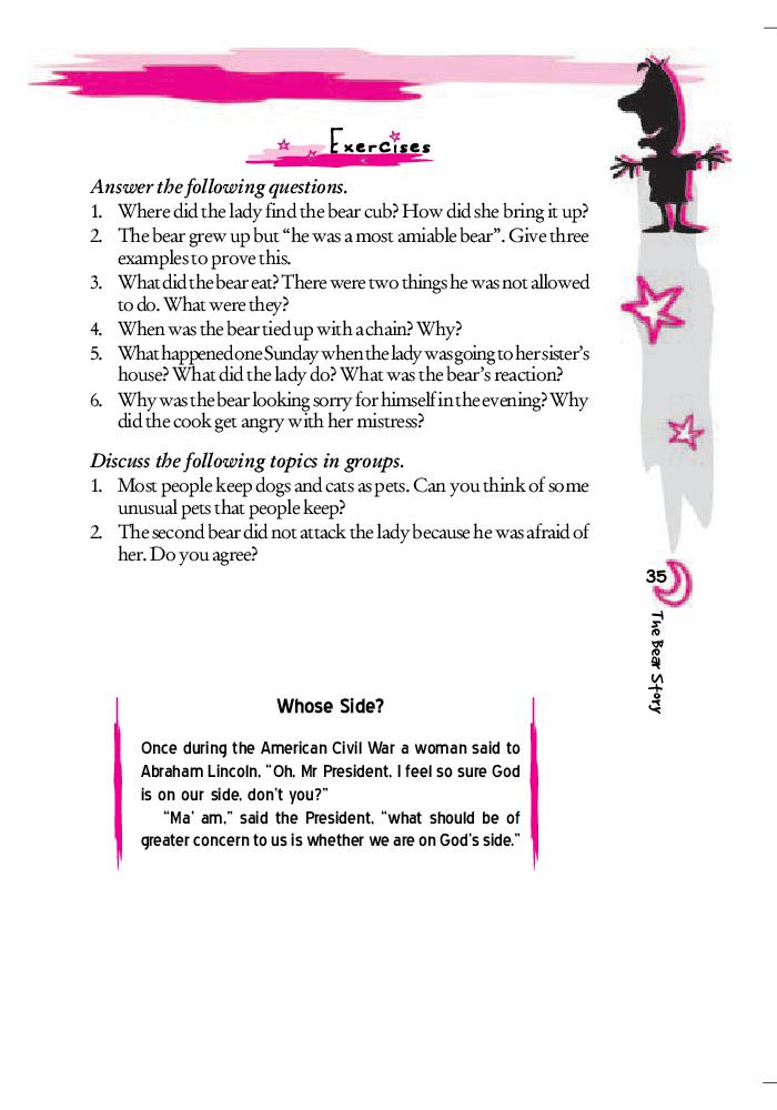 NCERT Book Class 7 English An Alien Hand Chapter 5 Golu Grows A Nose