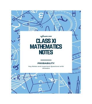 Class 11 Maths Notes for Probability