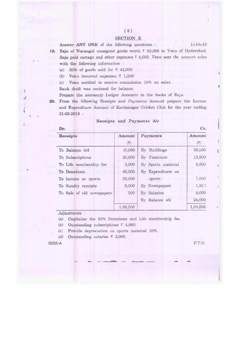 TS Inter 2nd Year Commerce Model Paper 2023 PDF Telangana TS Inter 2nd Year Commerce Model Paper 2023 PDF Telangana