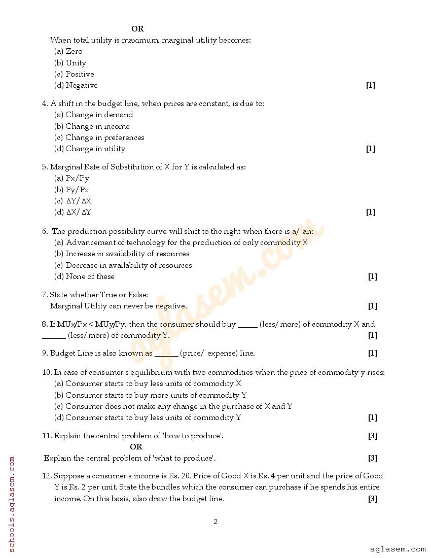 Class 11 Economics Sample Paper Half Yearly Exam 2025 11th Economics Class 11 Economics Sample Paper Half Yearly Exam 2025 11th Economics