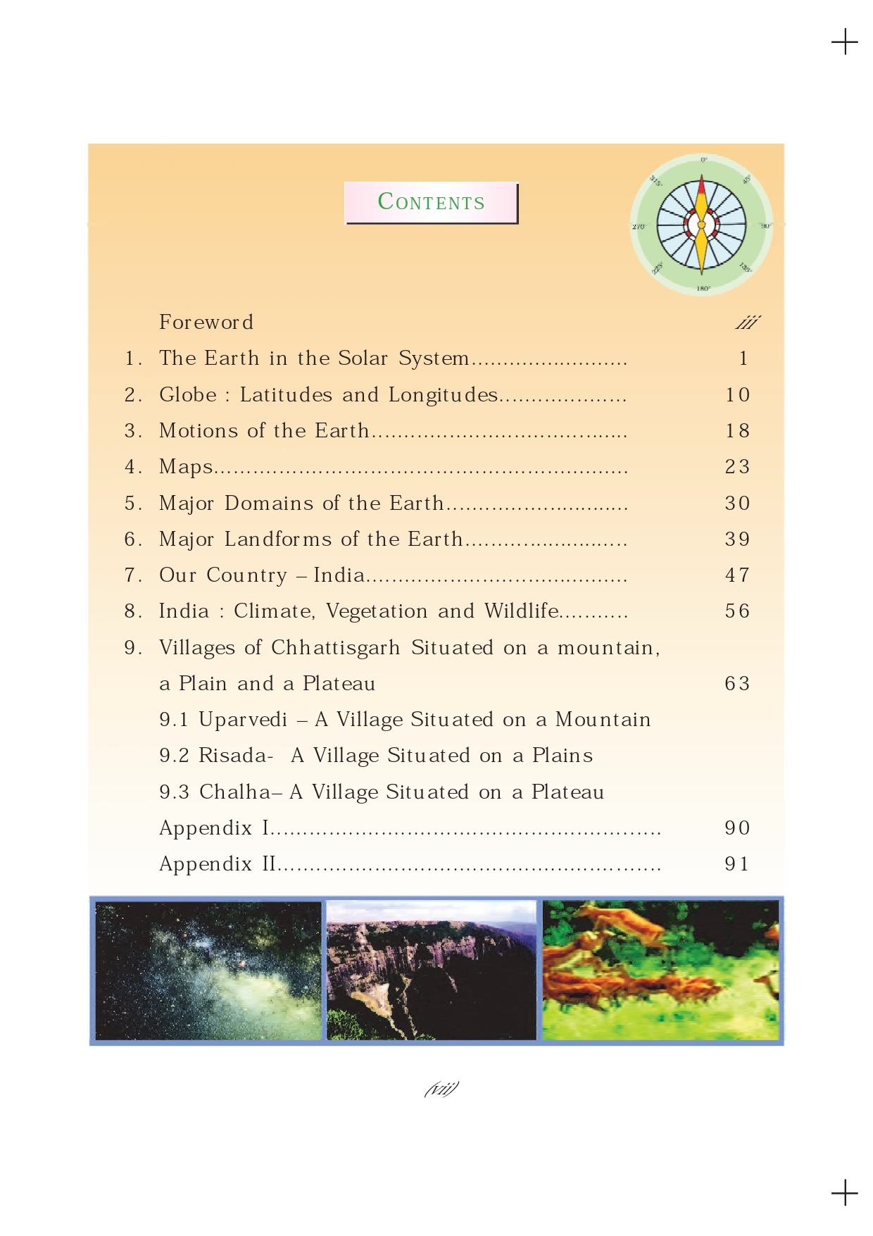 CGBSE Class 6th Geography Book PDF in English Medium - Download Online ...
