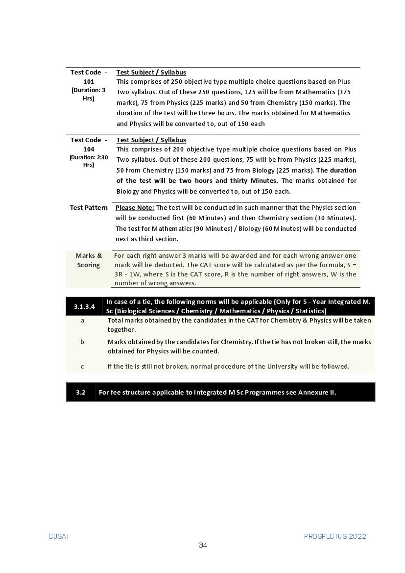 CUSAT CAT Syllabus 2023 (PDF Download) - Check Topics and Exam Pattern