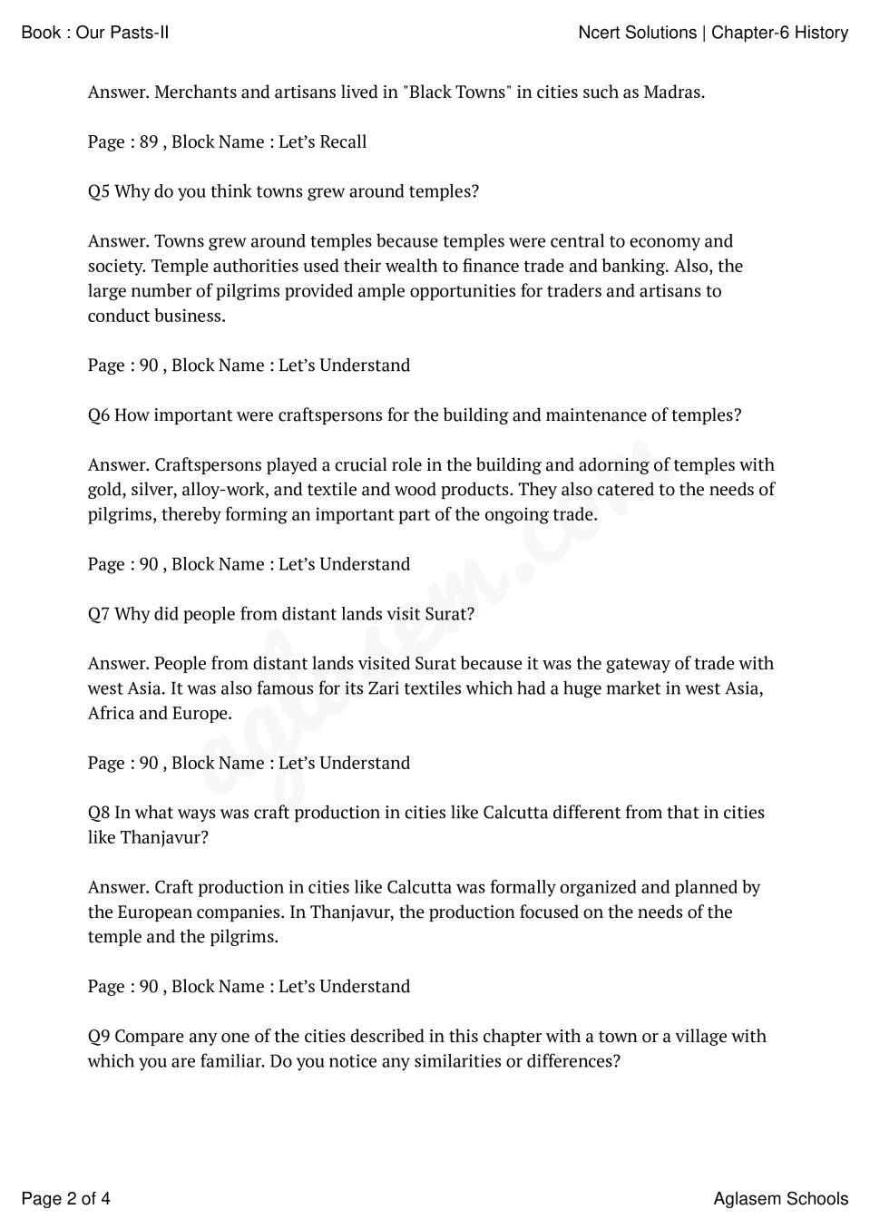 NCERT Solutions For Class 7 Social Science History Our Pasts II NCERT Solutions For Class 7 Social Science History Our Pasts II