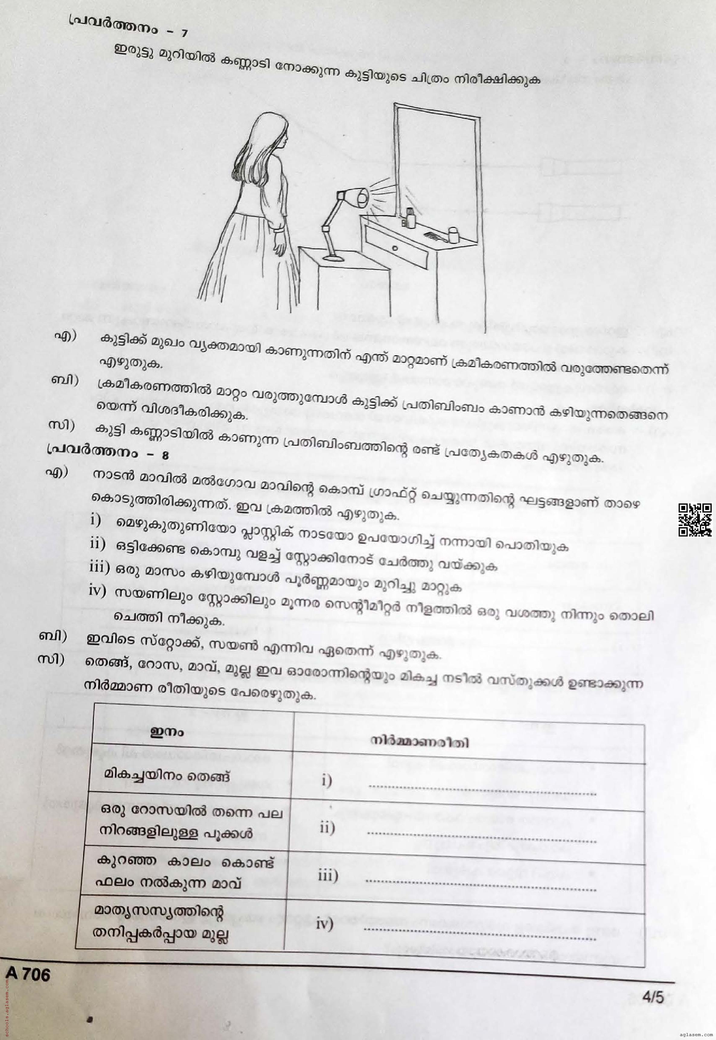 Class 7 Social Science Onam Exam Question Paper 2024 | Kerala Std 7 First Term Social Science ...