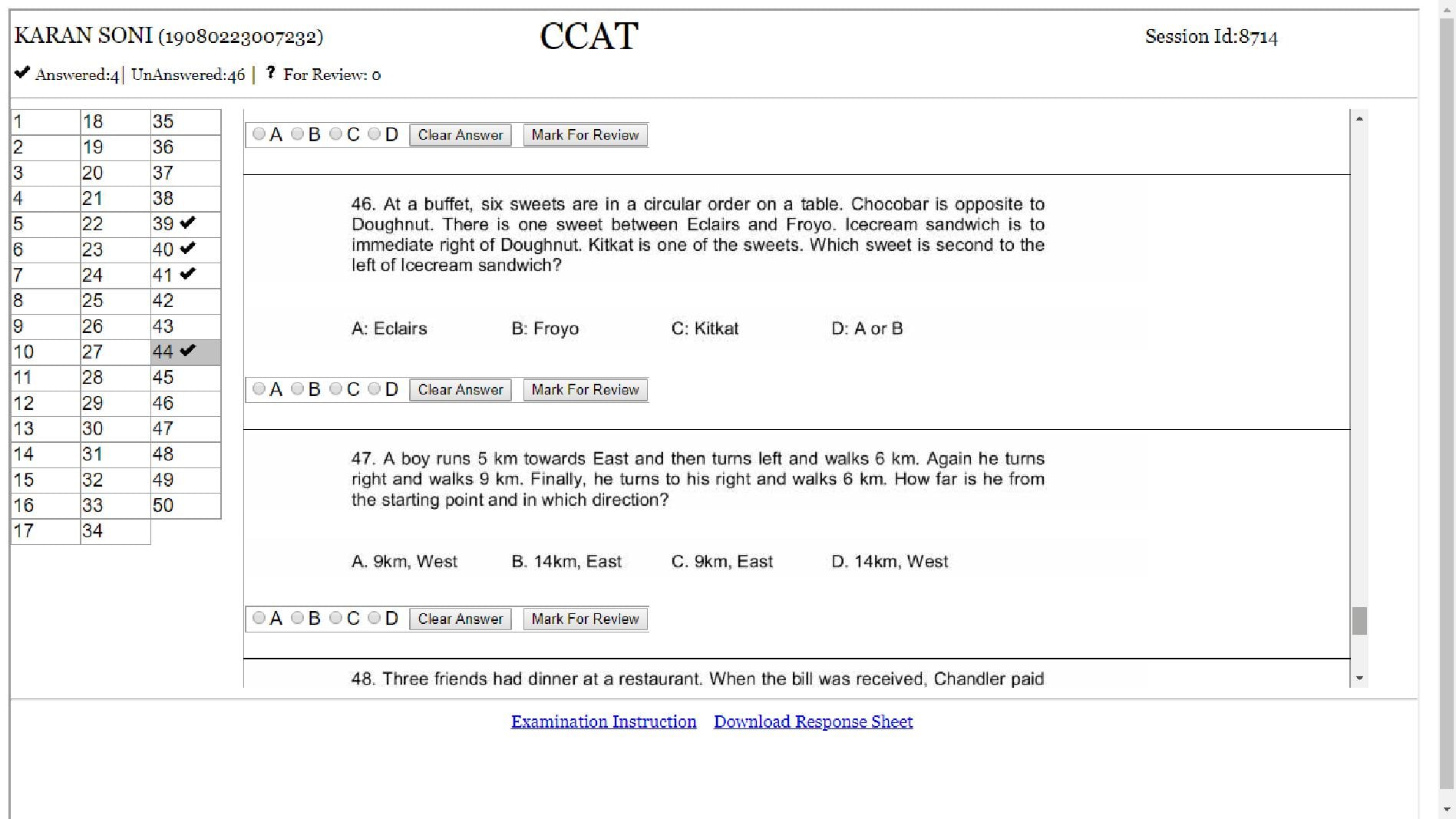 CDAC C-CAT 2019 Question Paper - Download PDF - AglaSem Admission
