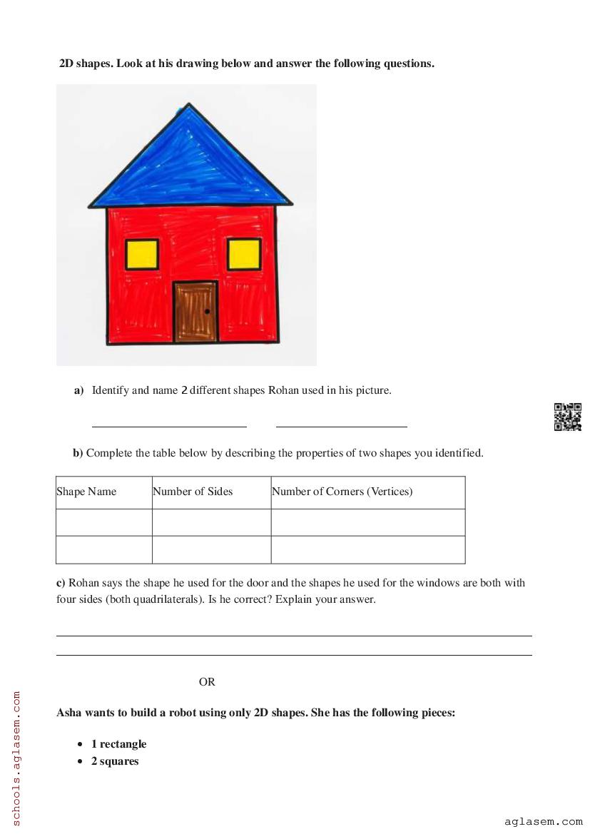 Class 3 Maths Mid Term Sample Paper 2025 PDF | Download PT1 / Term 1 ...