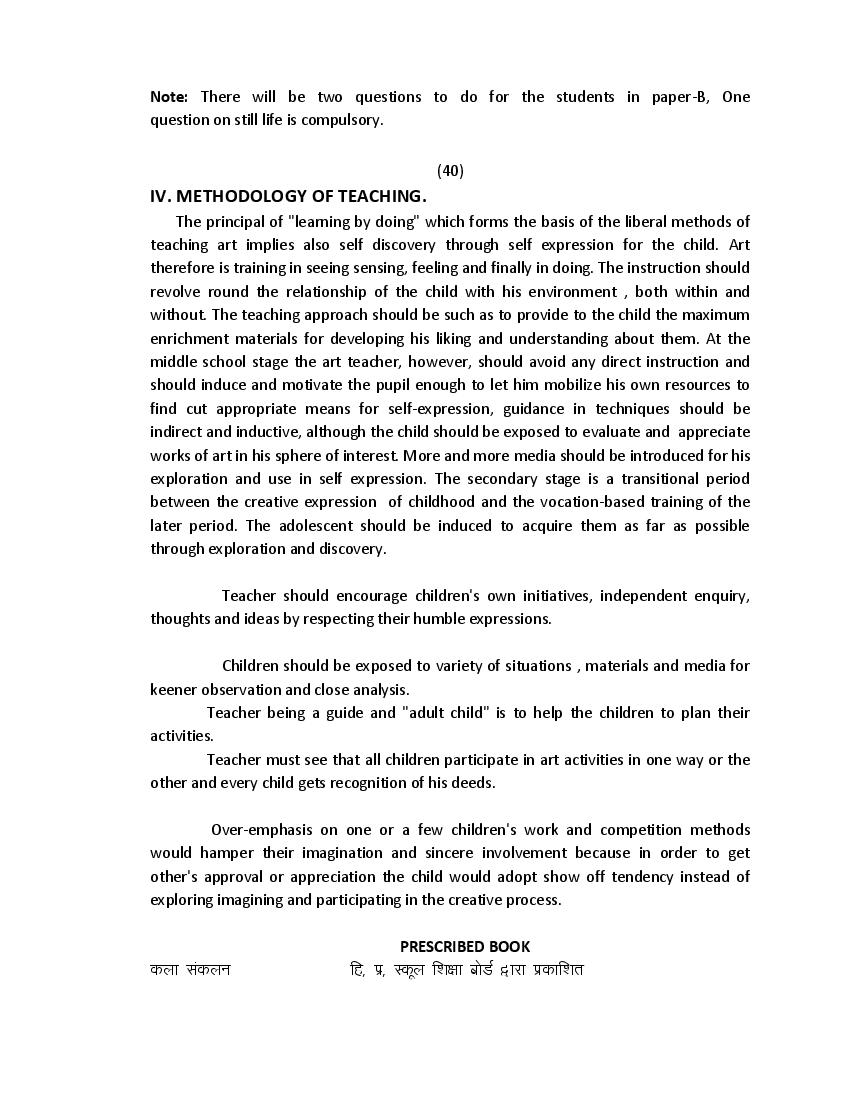 HP Board Class 10th Syllabus 2024 (PDF) - HPBOSE Syllabus for Class 10