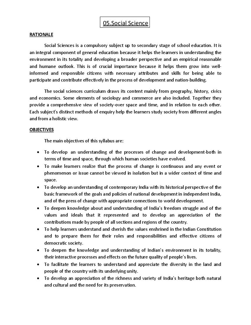 HP Board Class 10th Syllabus 2024 (PDF) - HPBOSE Syllabus for Class 10