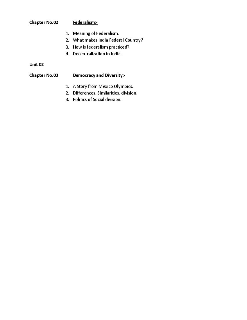 HP Board Class 10th Syllabus 2024 (PDF) - HPBOSE Syllabus for Class 10