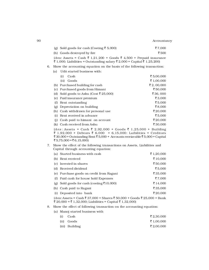 NCERT Book Class 11 Accountancy Chapter 3 Recording Of Transactions I