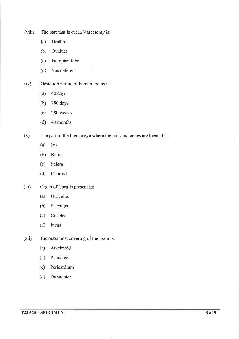 ICSE Class 10 Biology Specimen Paper 2024 PDF OneEdu24 ICSE Class 10 Biology Specimen Paper 2024 PDF OneEdu24