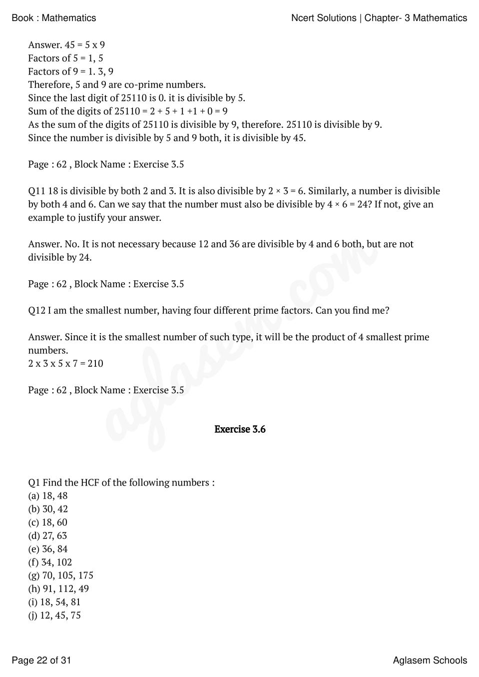 NCERT Solutions Class 6 Mathematics Chapter 3 Playing With Numbers