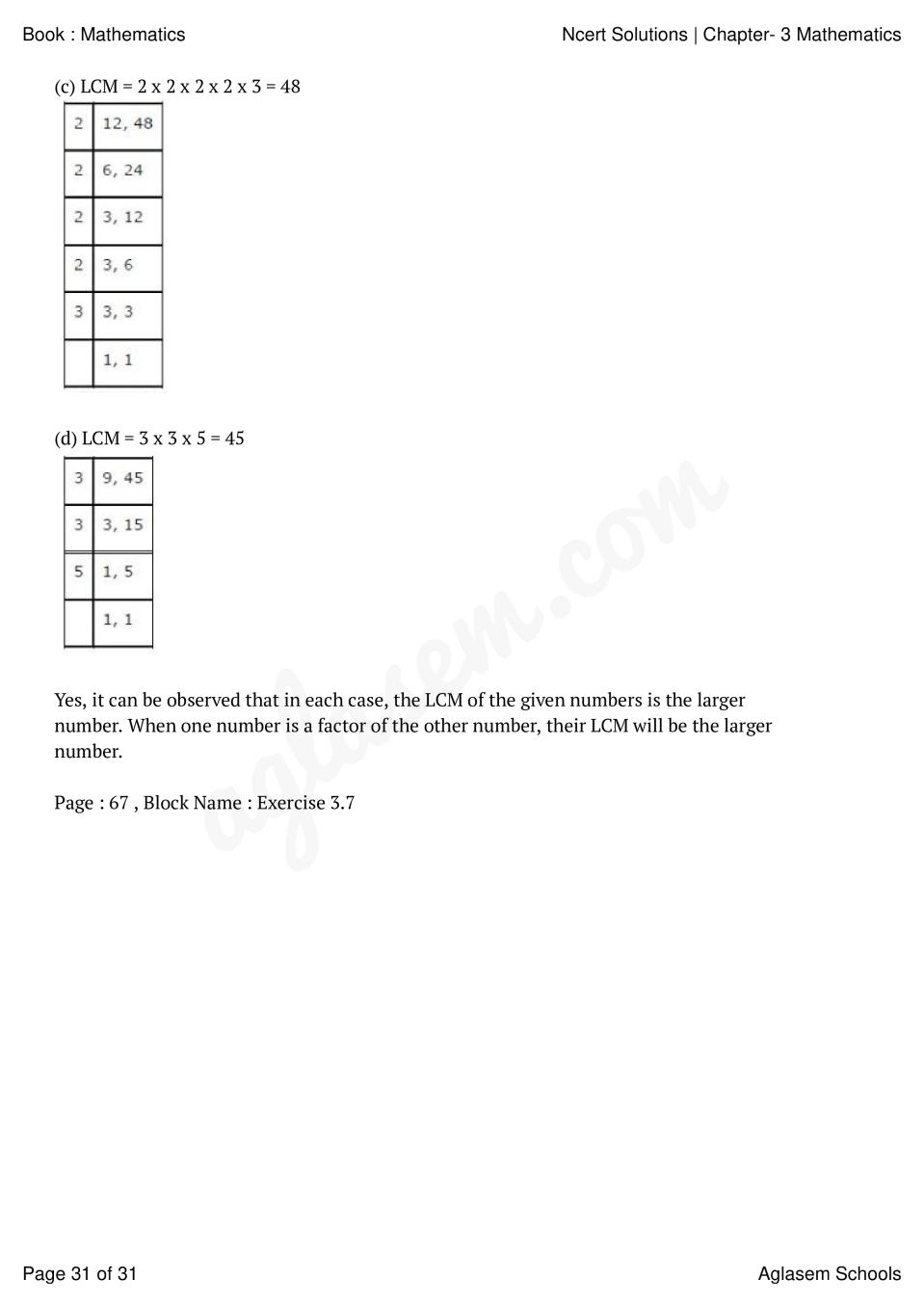 NCERT Solutions For Class 6 Maths Chapter 3 Playing With Numbers PDF NCERT Solutions For Class 6 Maths Chapter 3 Playing With Numbers PDF