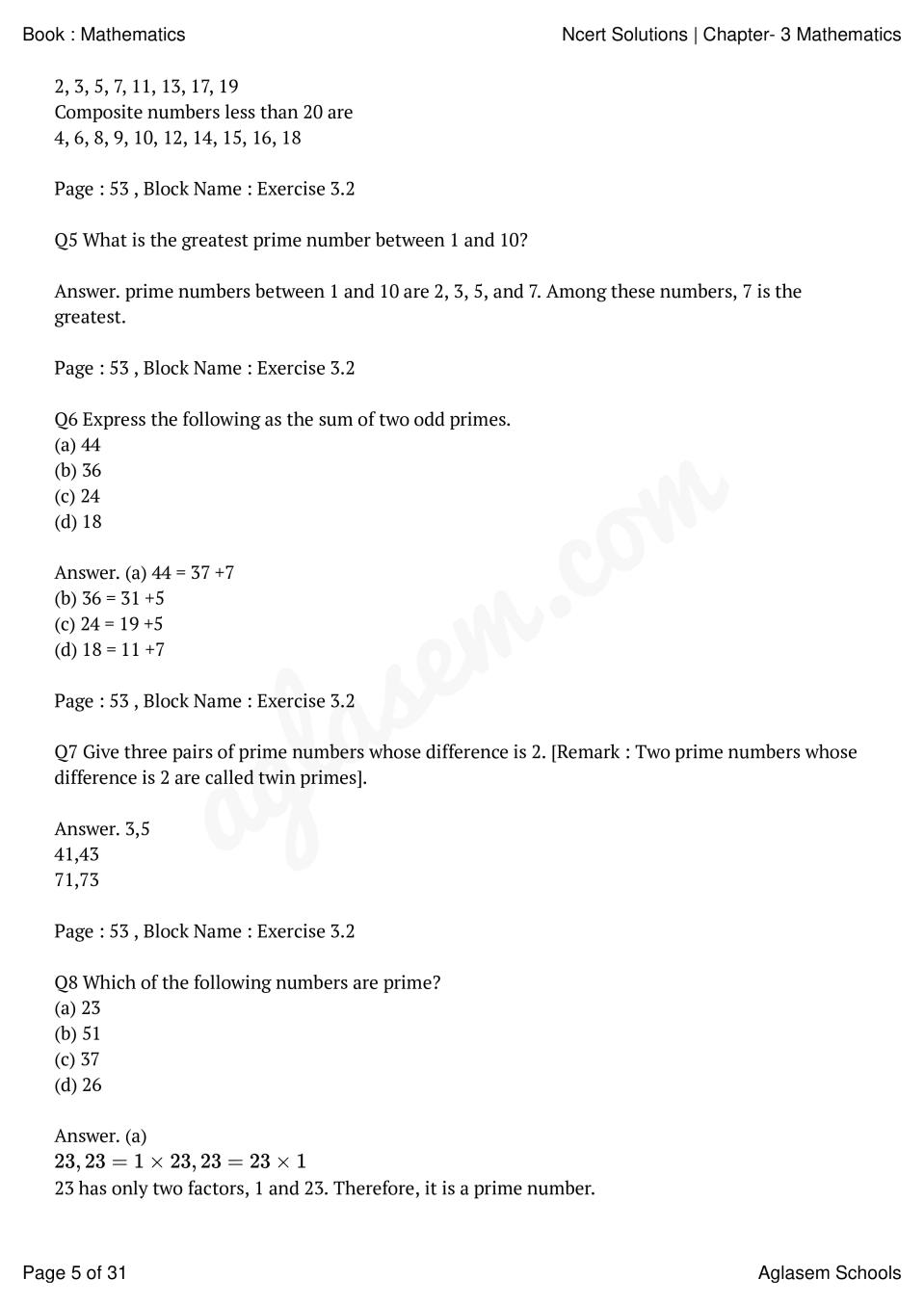 Ncert Solutions Class 6 Maths Chapter 3 Playing With Numbers