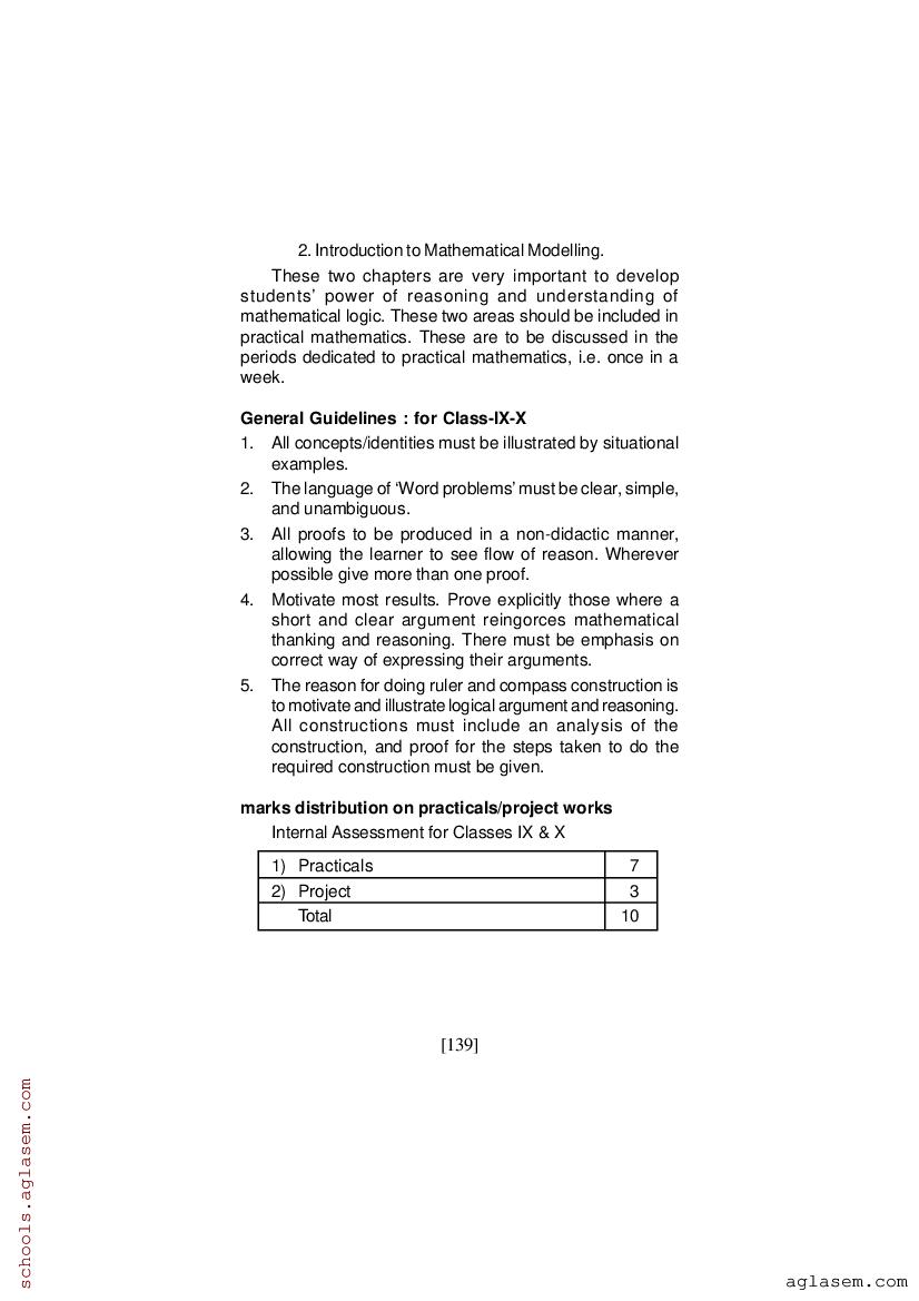 SEBA Class 10 Maths Syllabus 2024 PDF SEBA Class 10 Maths Syllabus 2024 PDF