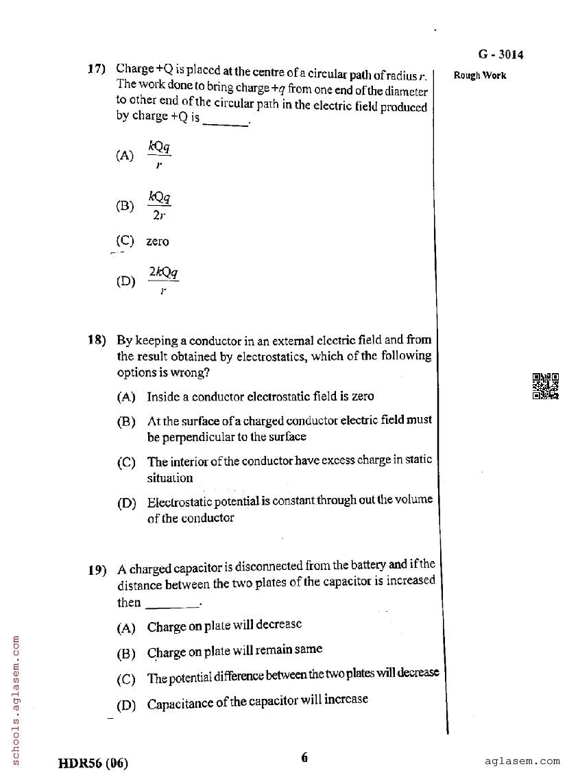 Gujarat HSC Physics Question Paper 2024 (PDF) - Download GSEB 12th ...