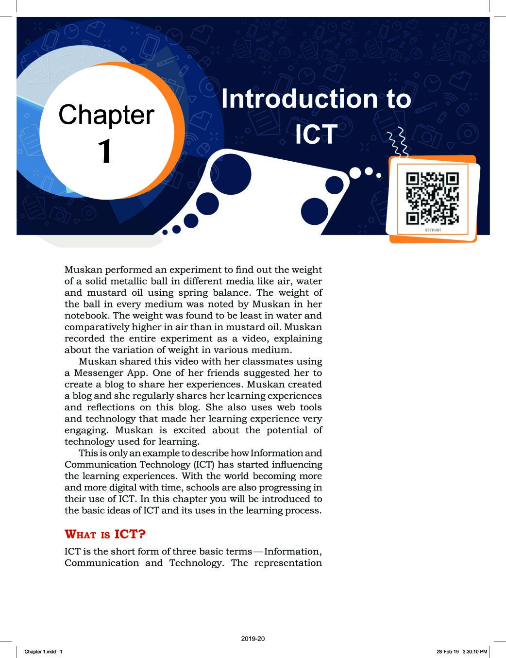 NCERT Book Class 9 ICT Chapter 1 Introduction To ICT