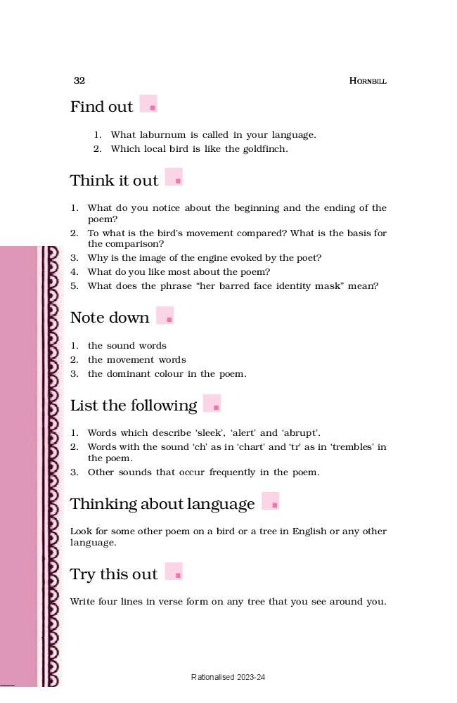 NCERT Book Class 11 English Hornbill Chapter 3 Discovering Tut The