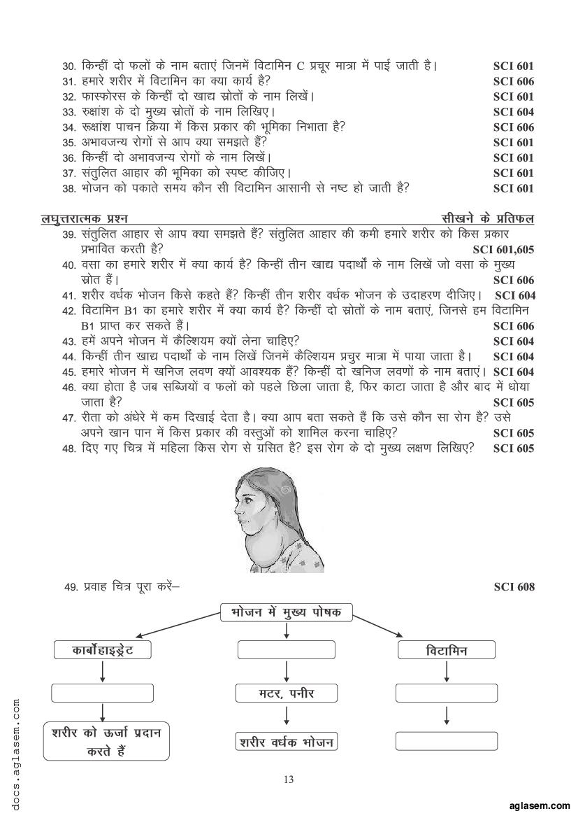 Class 6 Science Question Bank PDF Important Questions For Class 6