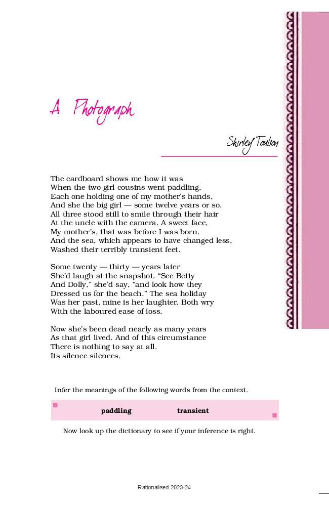 UP Board Book Class 11 English Hornbill Chapter 1 The Portrait Of A Lady UP Board Book Class 11 English Hornbill Chapter 1 The Portrait Of A Lady