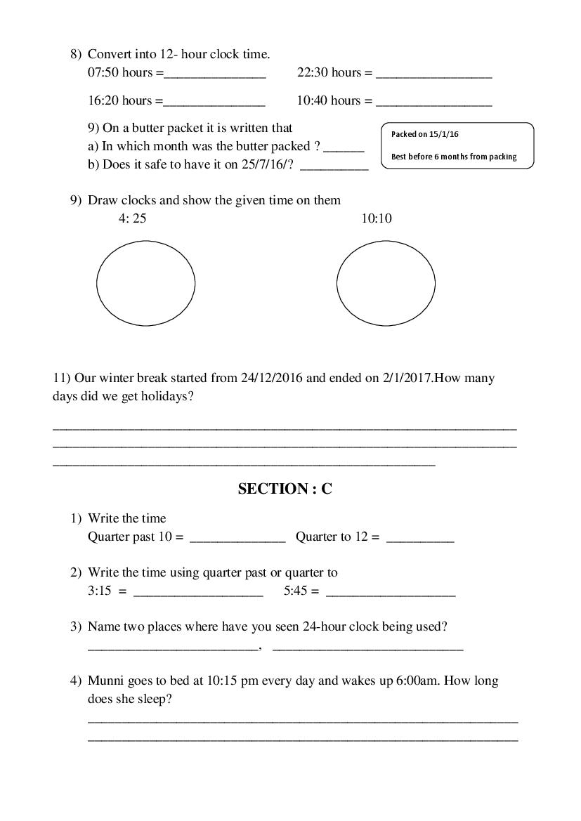 Class 4 All Subjects Competency Based Questions 2025 - Download PDF ...