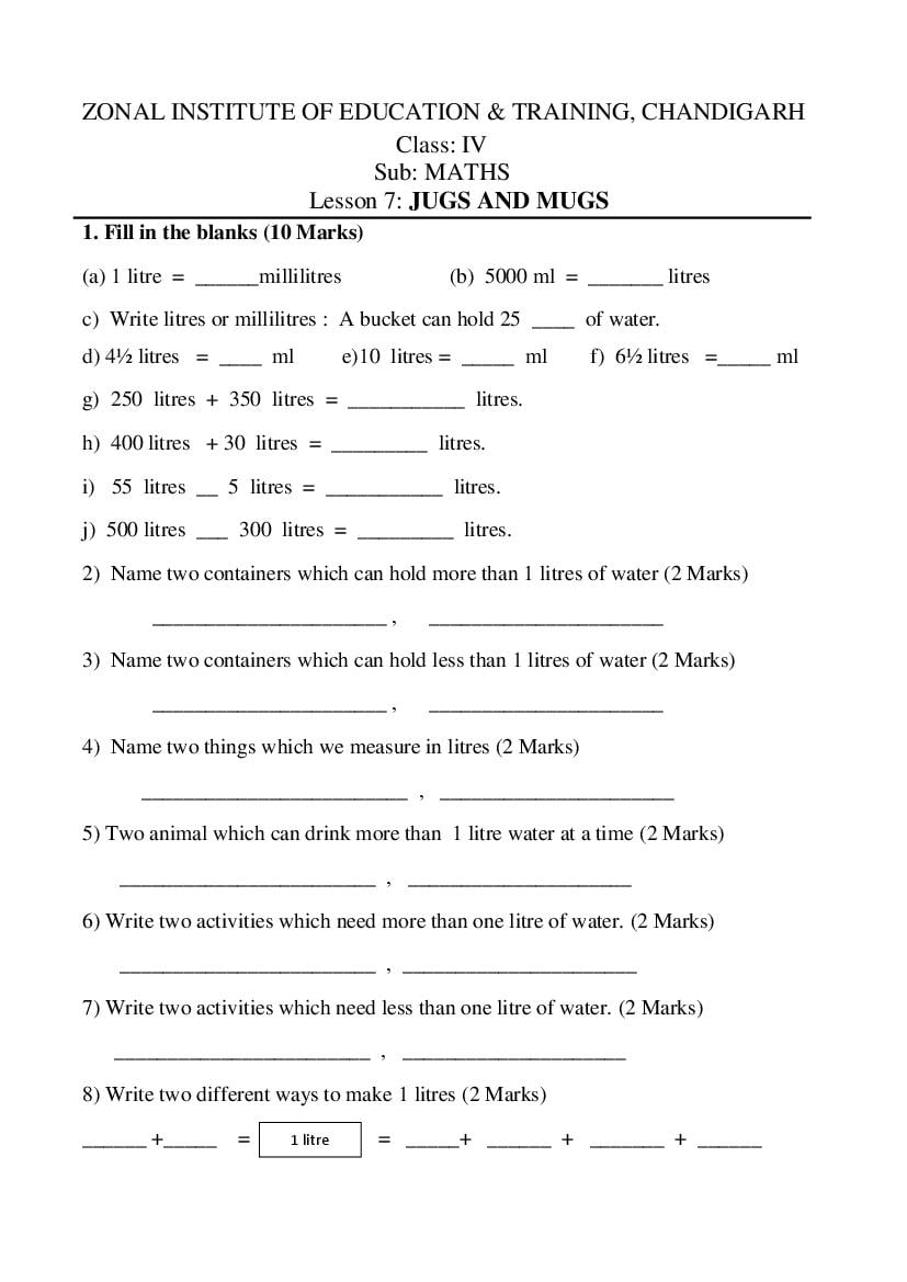 Class 4 All Subjects Competency Based Questions 2025 - Download PDF ...