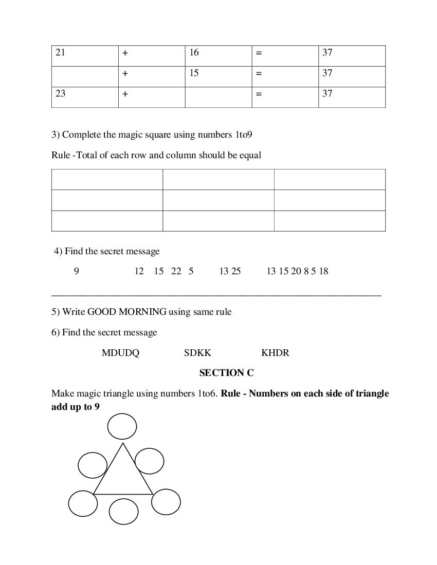 Class 4 All Subjects Competency Based Questions 2025 - Download PDF ...