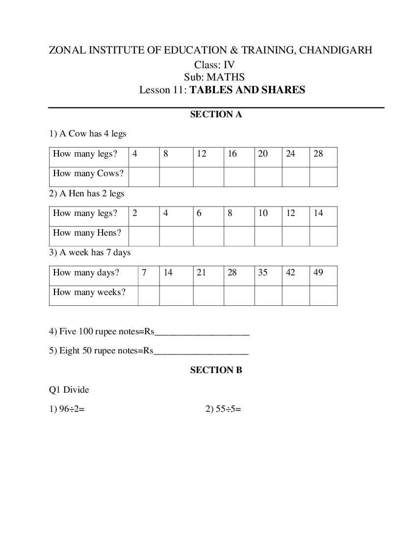 Class 4 All Subjects Competency Based Questions 2025 - Download PDF ...