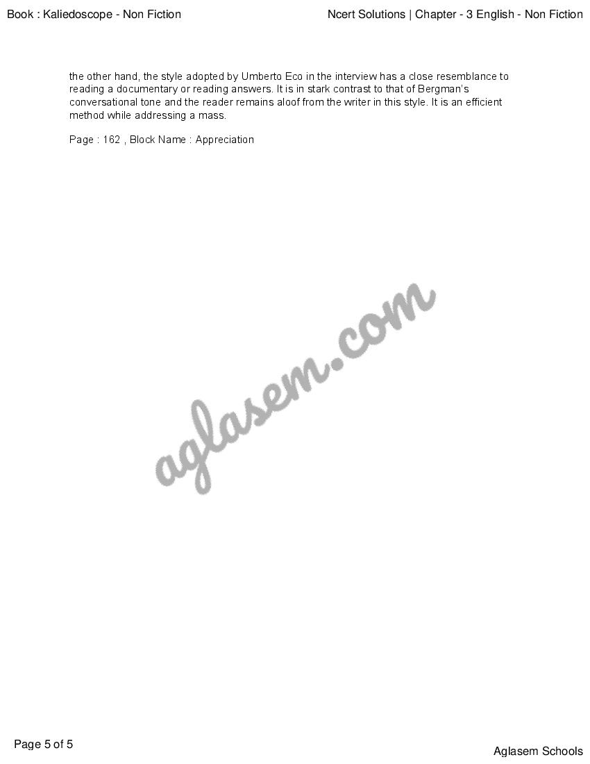 NCERT Solutions For Class 12 English Chapter 3 Film making PDF NCERT Solutions For Class 12 English Chapter 3 Film making PDF