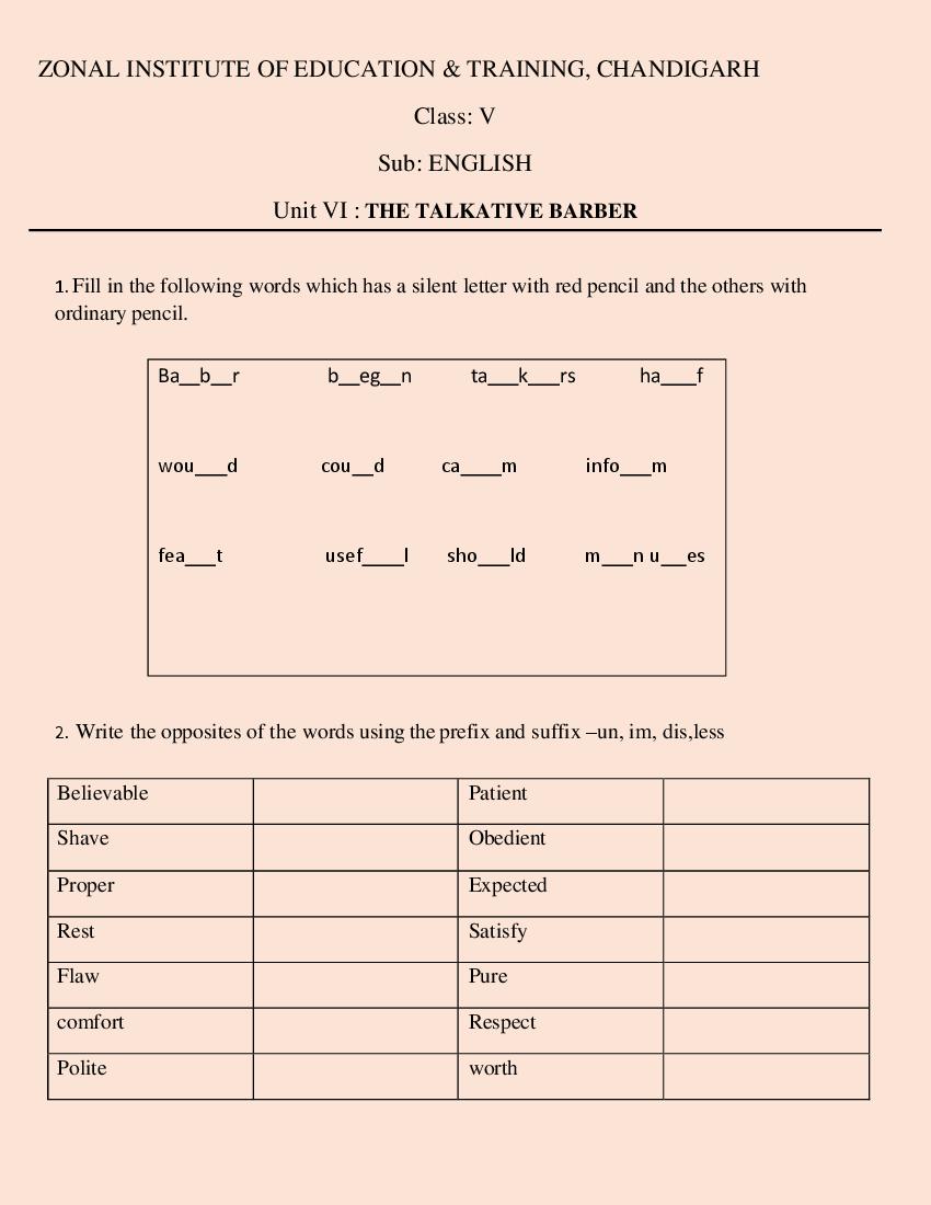 Class 5 All Subjects Competency Based Questions 2025 - Download PDF ...