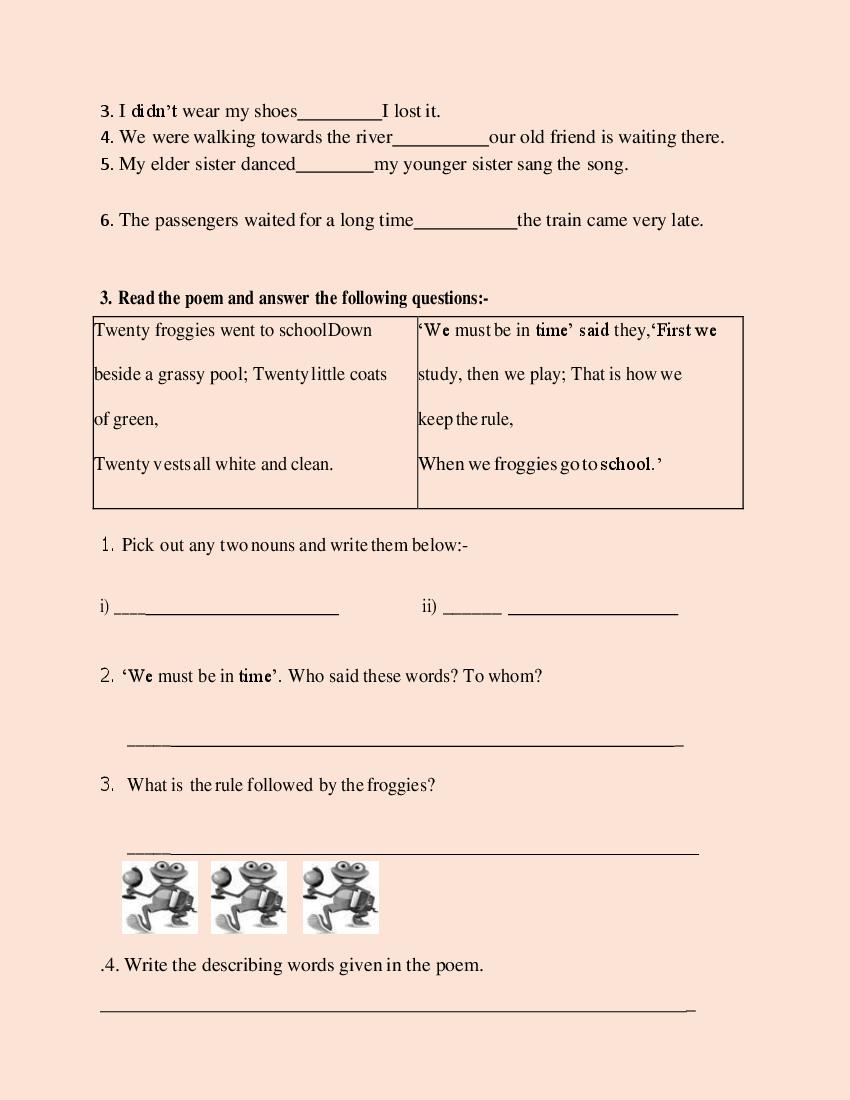 Class 5 All Subjects Competency Based Questions 2025 - Download PDF ...