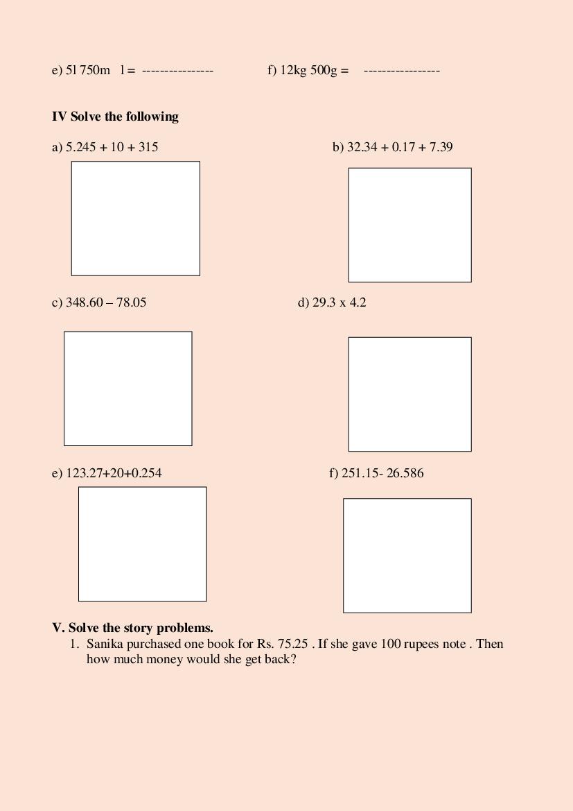 Class 5 All Subjects Competency Based Questions 2025 - Download PDF ...