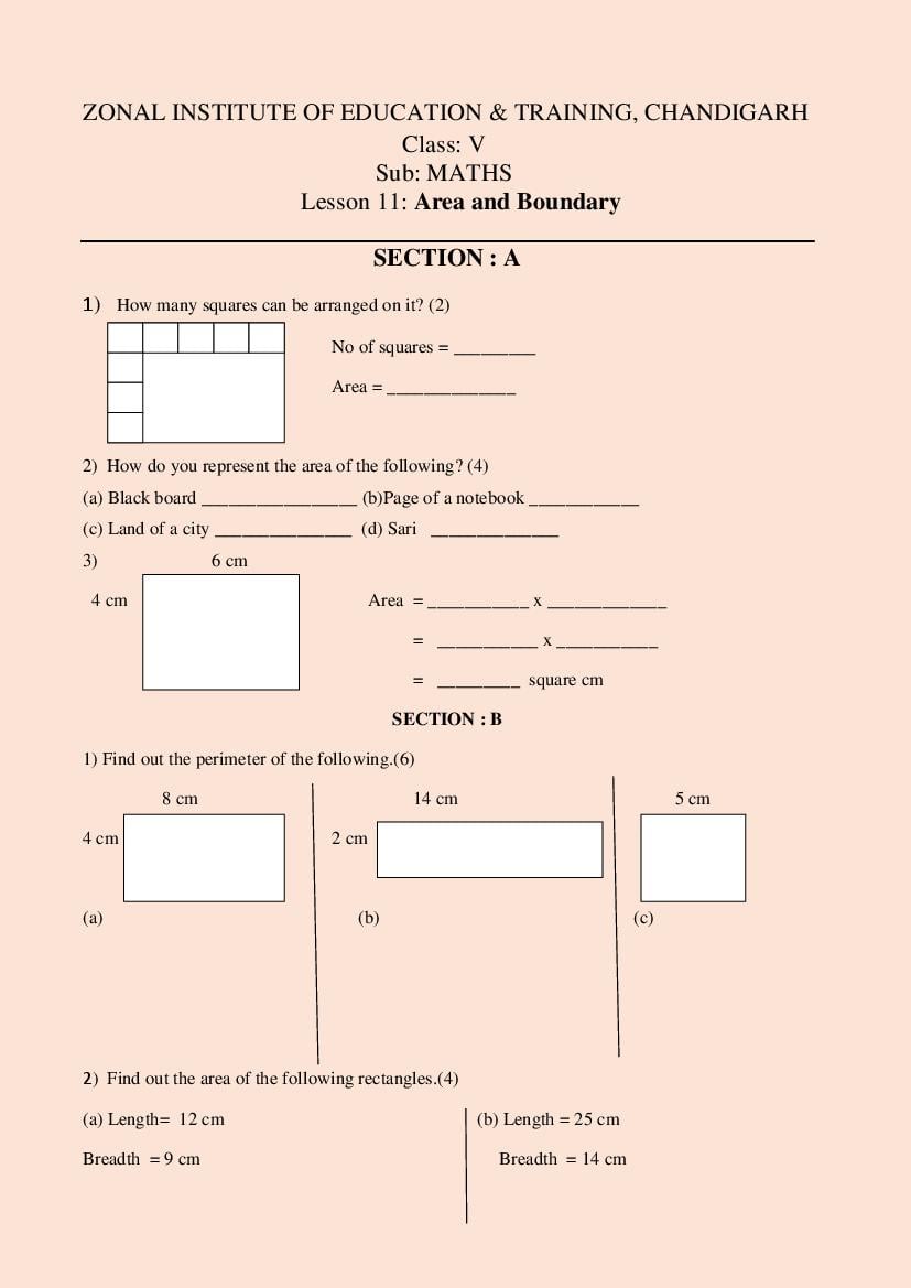 Class 5 All Subjects Competency Based Questions 2025 - Download PDF ...