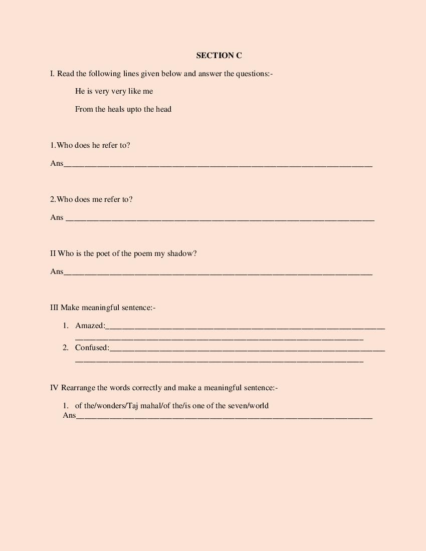 Class 5 All Subjects Competency Based Questions 2025 - Download PDF ...