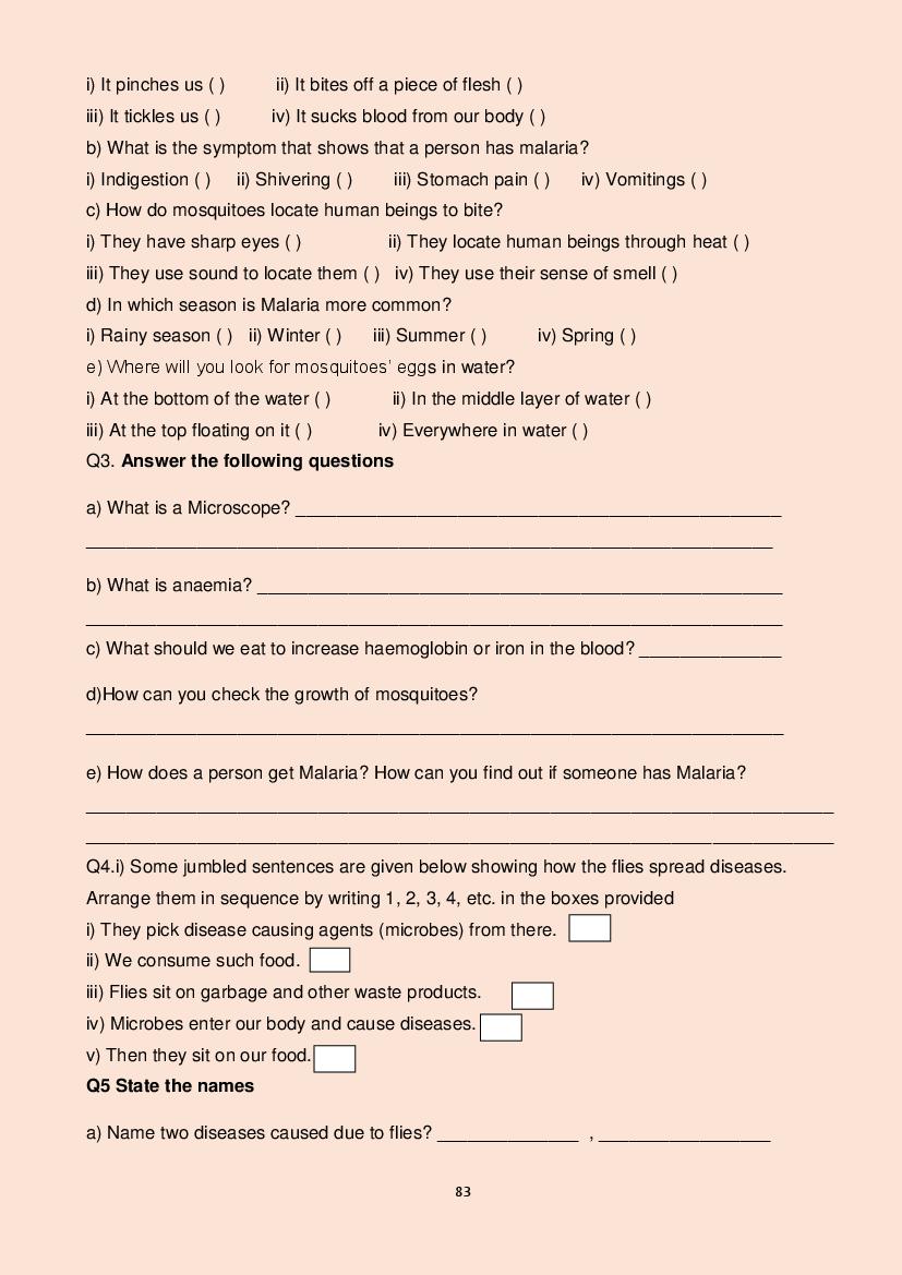 Class 5 All Subjects Competency Based Questions 2025 - Download PDF ...