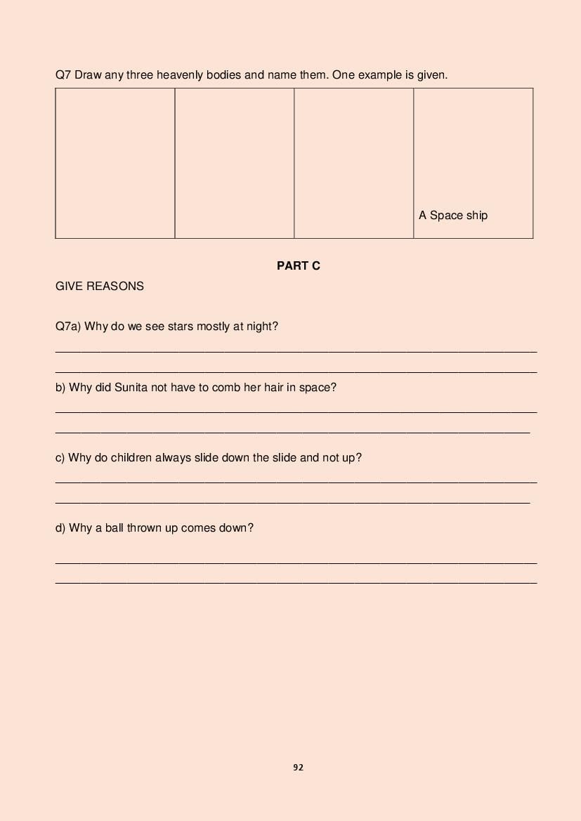 Class 5 All Subjects Competency Based Questions 2025 - Download PDF ...