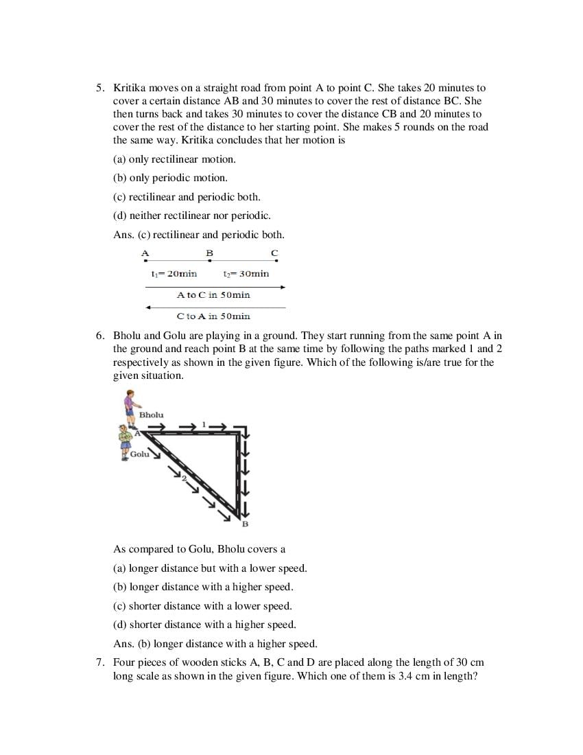 Class 6 Science Competency Based Questions 2025 - Download PDF - AglaSem