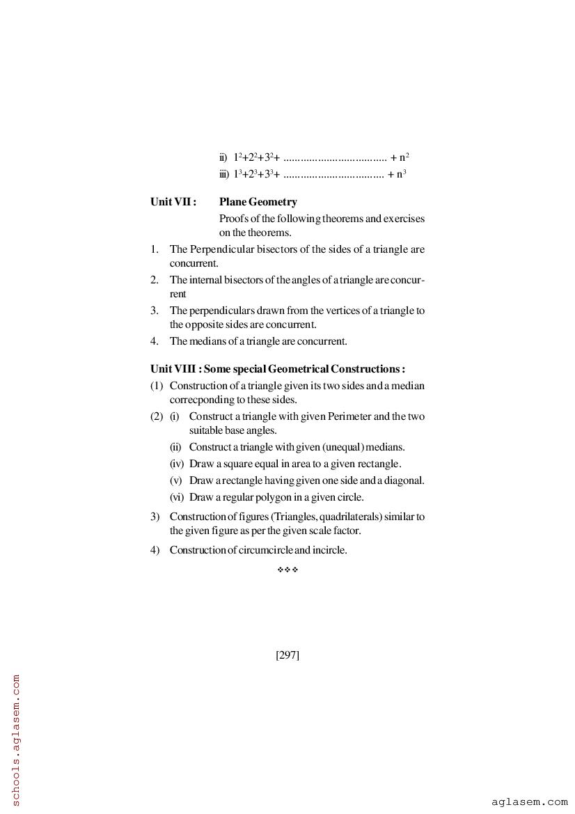 SEBA Class 10 Advance Maths Syllabus 2024 PDF SEBA Class 10 Advance Maths Syllabus 2024 PDF