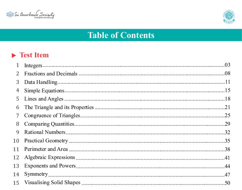 Class 7 Maths Competency Based Questions 2025 - Download PDF - AglaSem