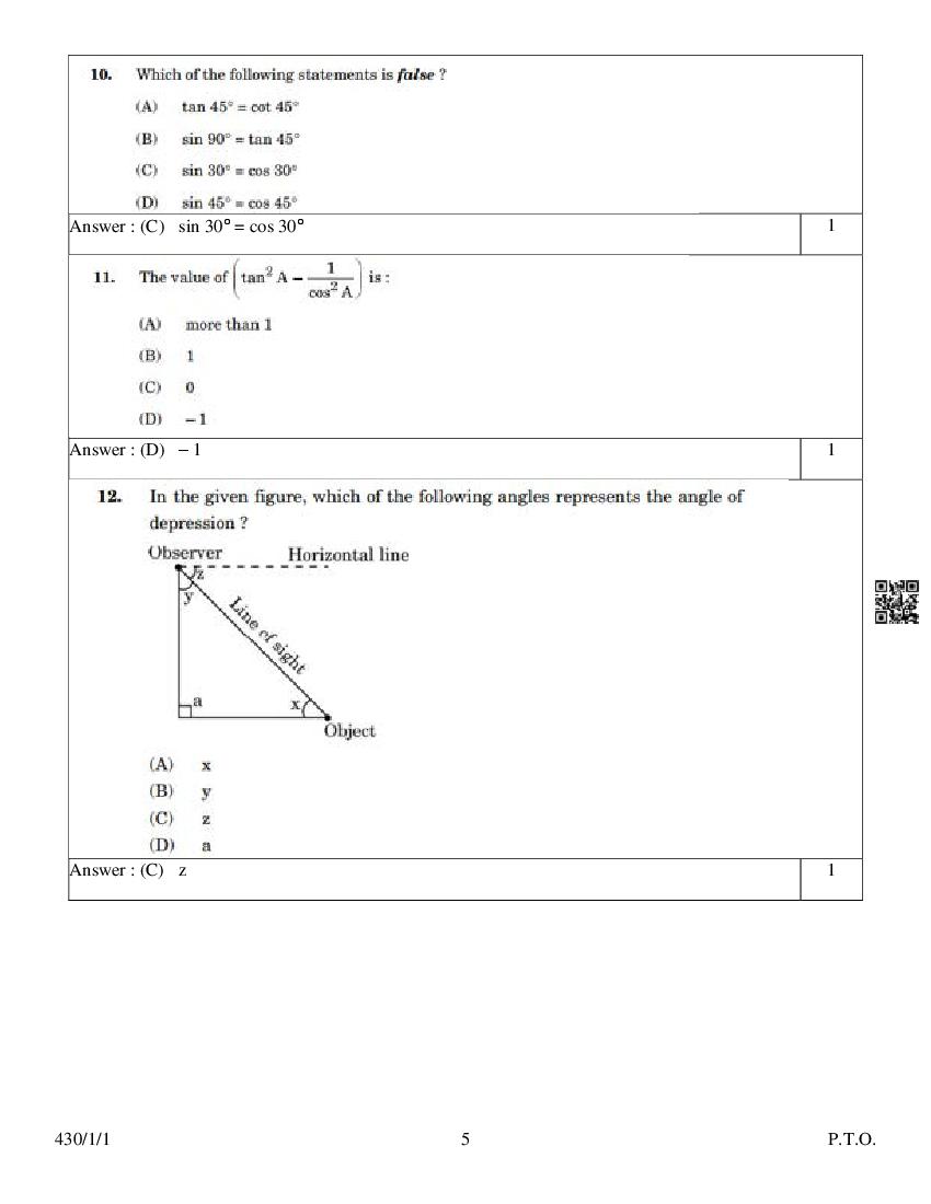 Class 10 Maths Basic Question Paper 2025 (PDF) - Download 10th Std Annual Exam Maths Basic ...