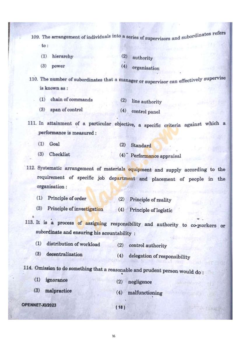 IGNOU Post Basic B Sc Nursing 2023 Question Paper PDF Download Here