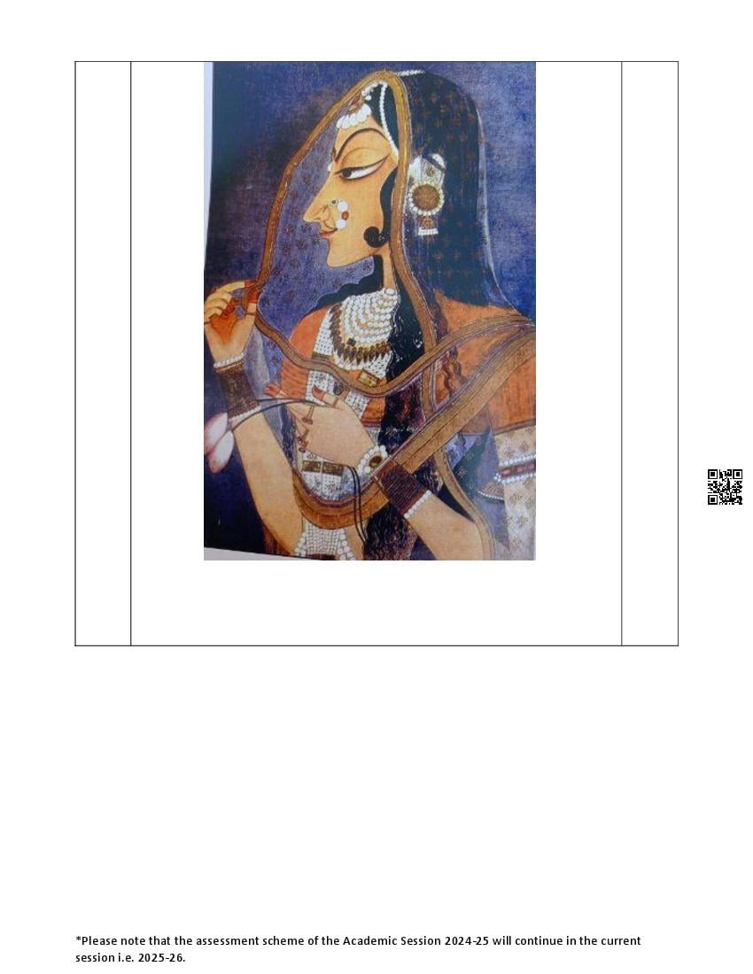 CBSE Class 12 Painting Sample Paper 2026 (Solved) PDF Download - AglaSem