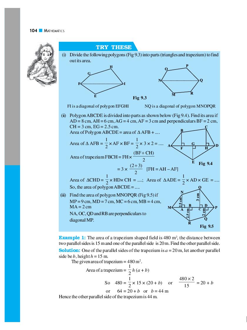 NCERT Book Class 8 Maths Chapter 9 Mensuration PDF AglaSem