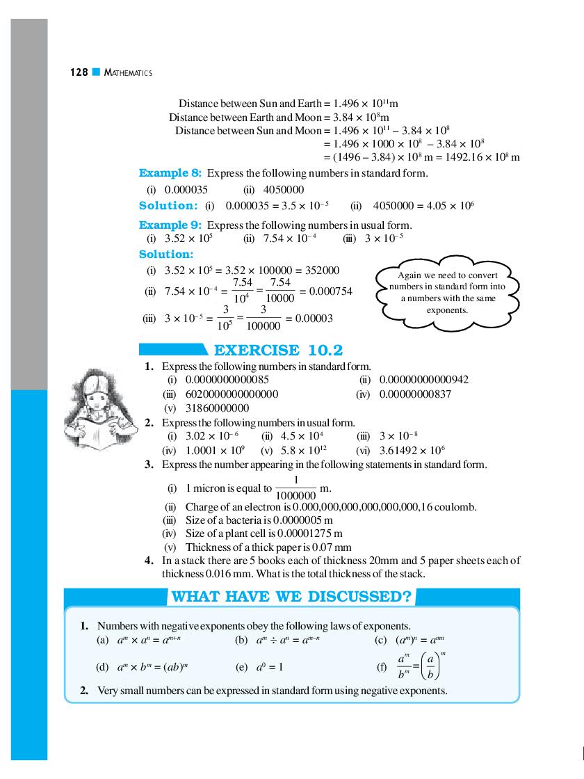 NCERT Book Class 8 Maths Chapter 10 Exponents And Powers 2024 25 Session NCERT Book Class 8 Maths Chapter 10 Exponents And Powers 2024 25 Session