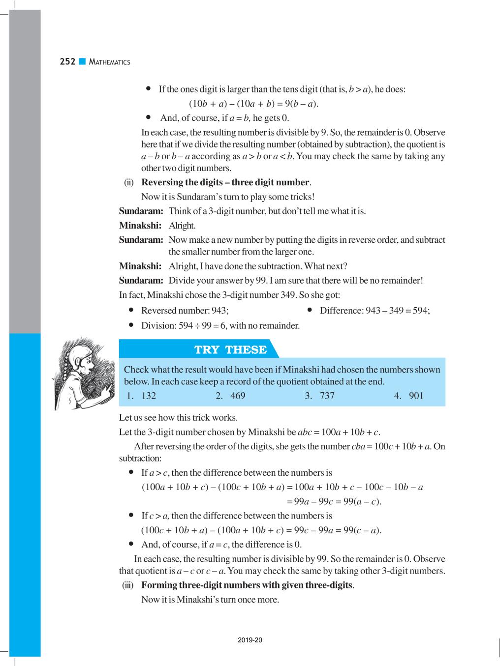 NCERT Book Class 8 Maths Chapter 16 Playing With Numbers