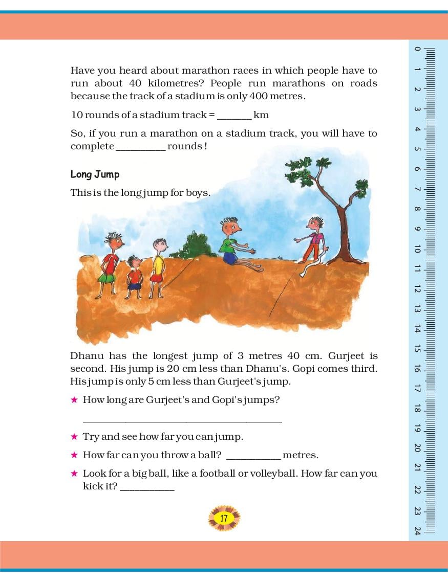 NCERT Book Class 4 Maths Chapter 2 Long And Short