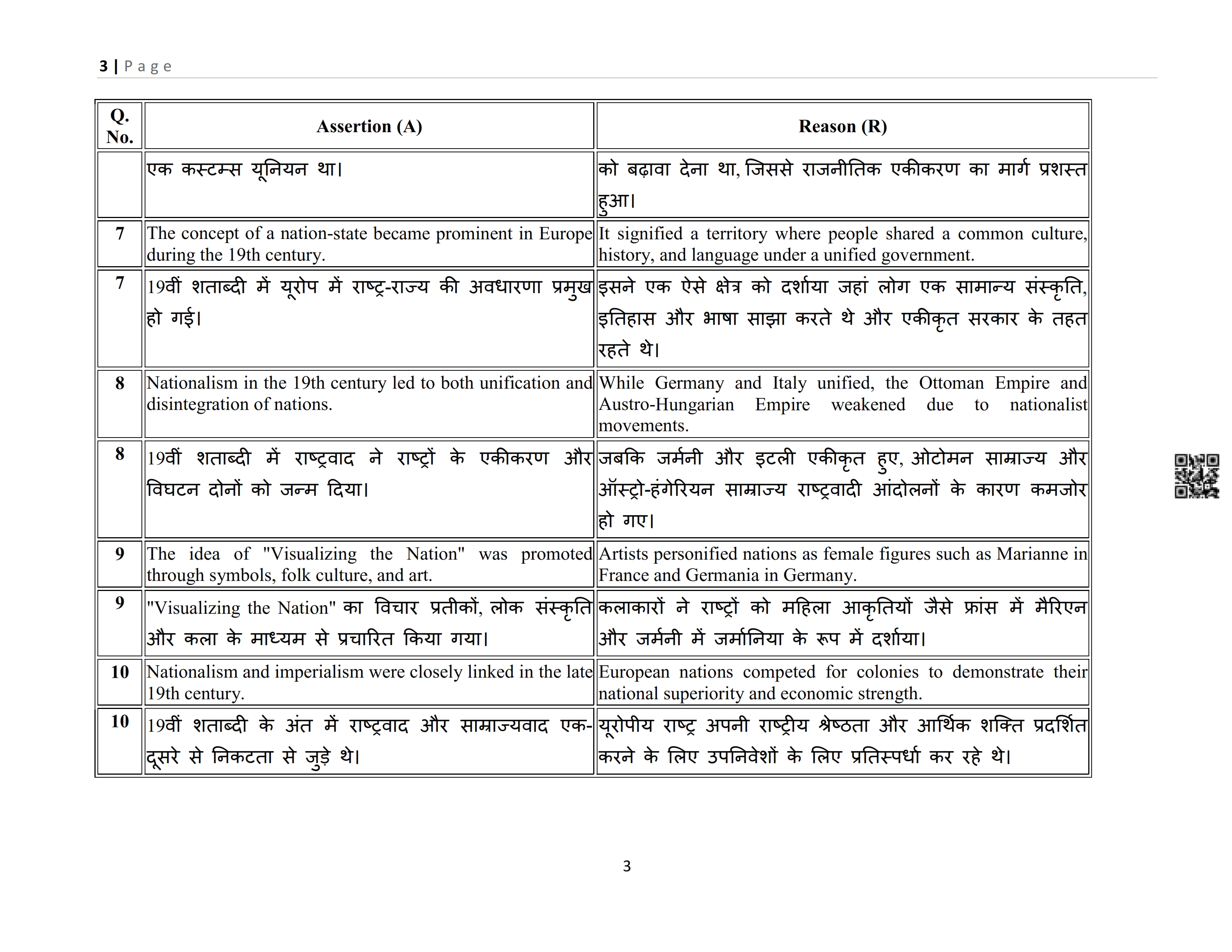 Uttarakhand Board Class 10 Social Science Question Bank 2025-26 PDF ...